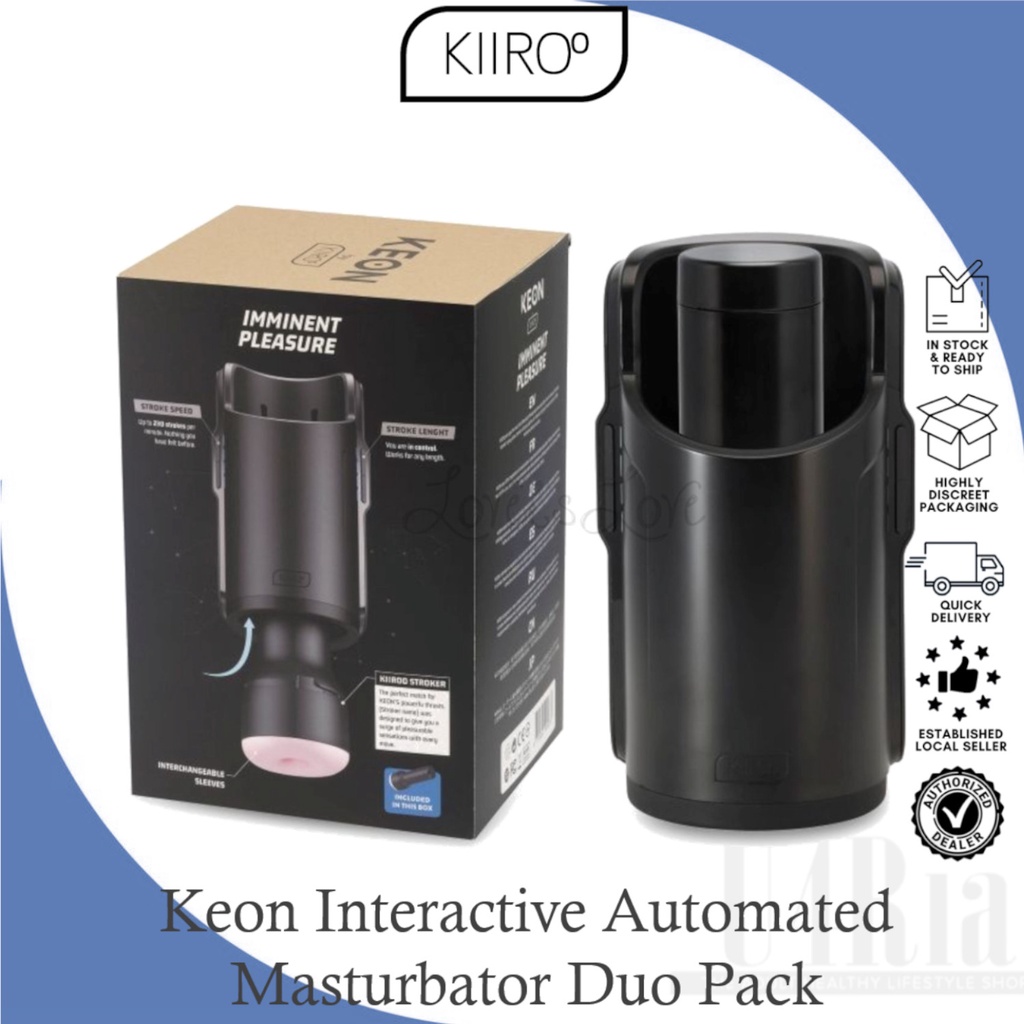 Kiiroo Keon Interactive Automated Masturbator Duo Pack (USB Charging) | Shopee Singapore