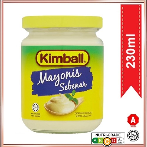 KIMBALL REAL MAYONNAISE 230ML//KIMBALL REAL MAYONNAISE 470ML//KIMBALL ...