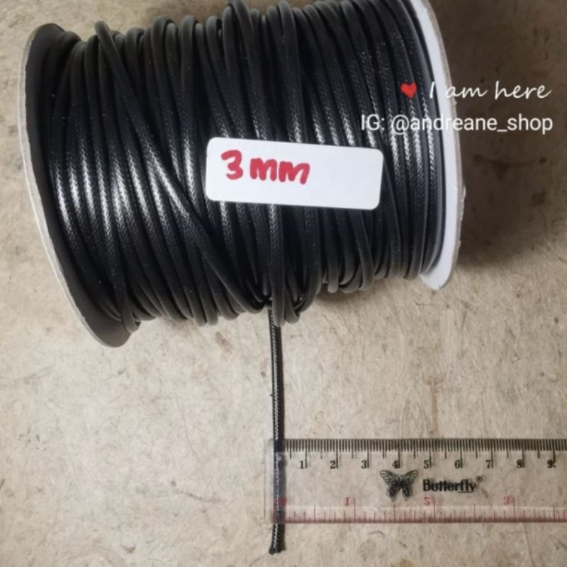 Korean Rope Handicraft Leather Rope (per meter) | Shopee Singapore