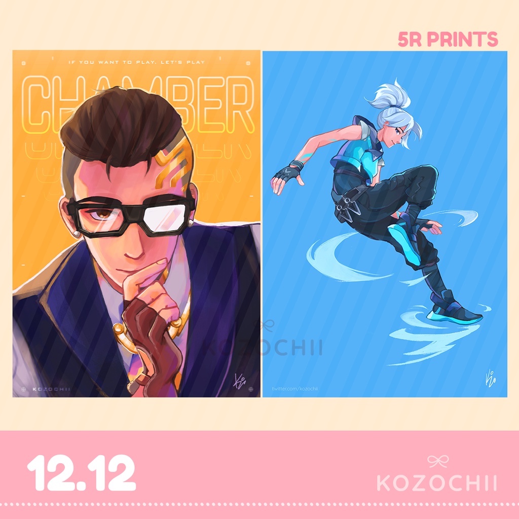 Valorant Art Print Postcards | Shopee Singapore