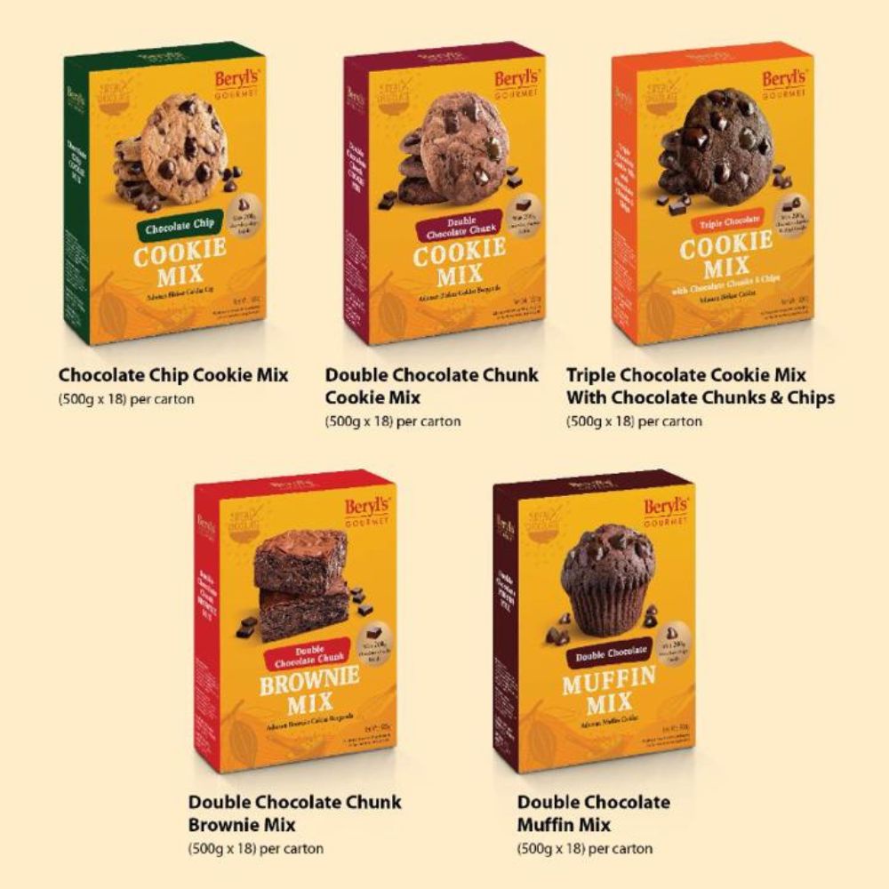 [NEW] Beryl's Gourmet Cookie, Muffin & Brownie Mix (500g) | Shopee ...