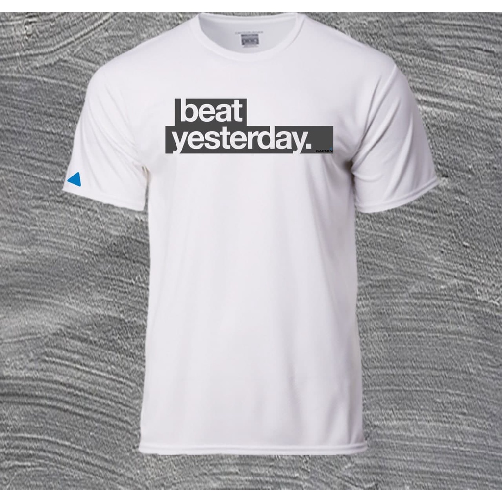 GARMIN Beat Yesterday Hiking and Trail Running Drifit Shirt | Shopee ...
