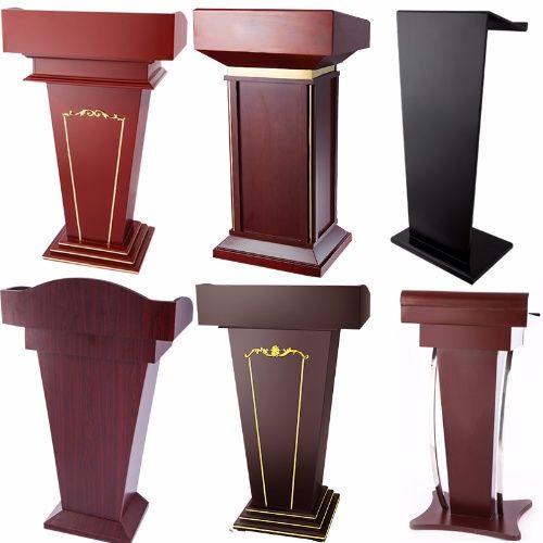 Solid Wood Podium Speaker's Platform Hotel Restaurant Sales Reception ...