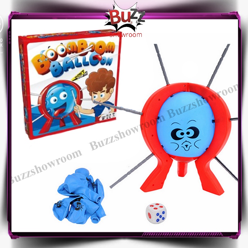Boom Boom Boom Balloon Challenge Game Blow It Kids Toys Dont Balon ...