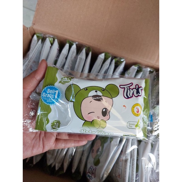 Tin's Wet Tissue 10 Sheets (Buy 1 Get 1 Free) | Shopee Singapore