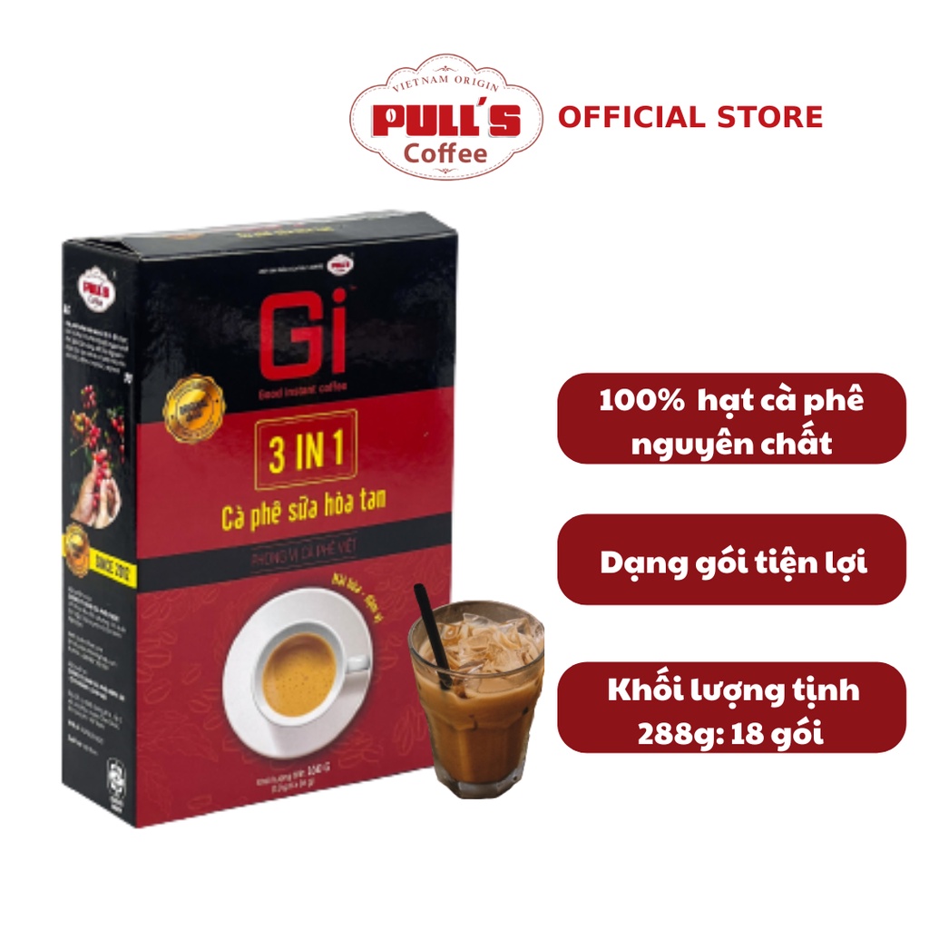 Gi 3in1 Instant Coffee 18 Packs (288G) | Shopee Singapore
