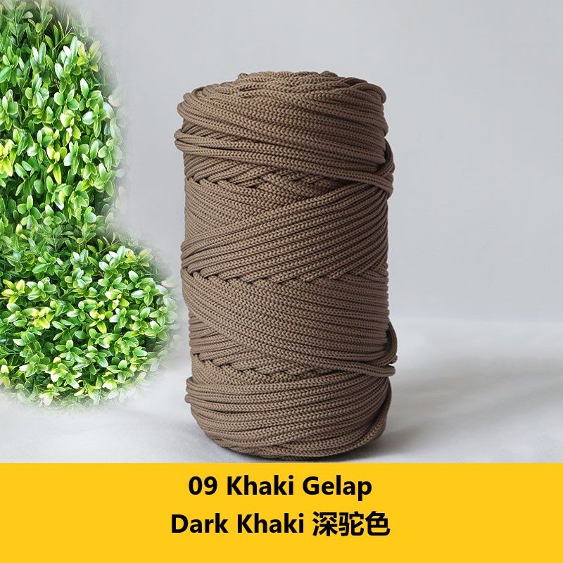 🇸🇬SG🇸🇬[MyStyle] PREMIUM PP STRING 3-4MM +-300g 4mm premium macrame ...