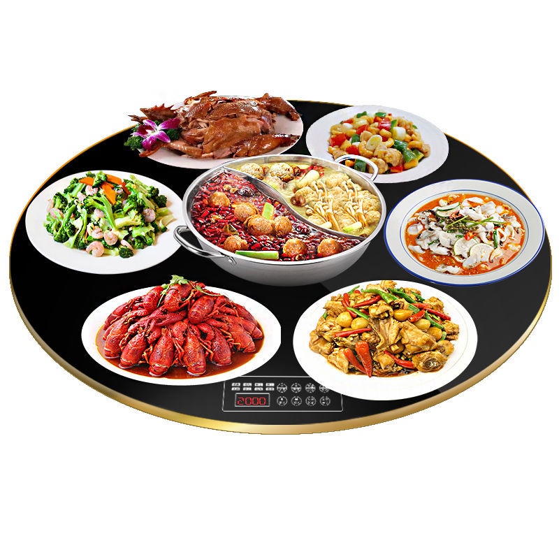 Smart Food Insulation Dishes Warming Plate Board Dishes Warming Keeping ...