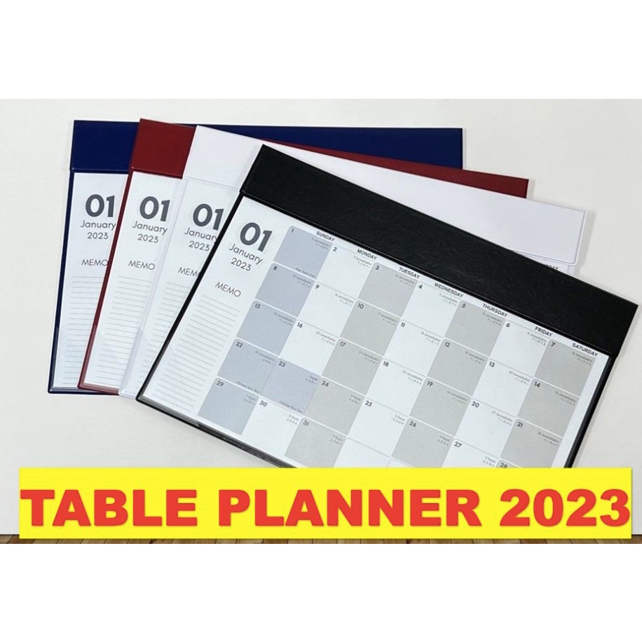 Table Planner 2025 & 2026 : Planner for Jan - Dec 2025 & 2026 | Shopee ...