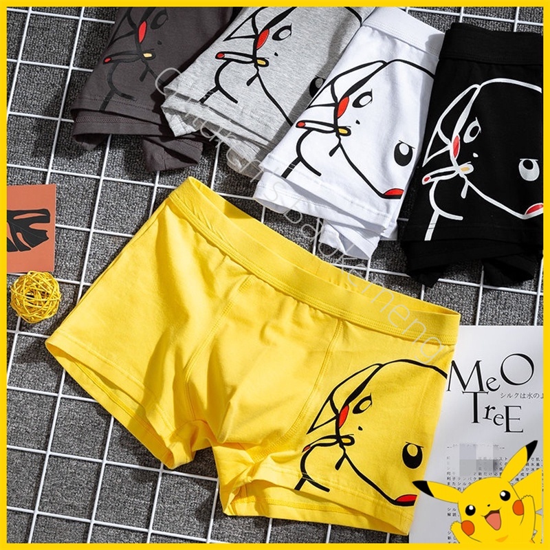 Pokemon Kids underwear Boys Flat Underpants Summer Thin Breathable ...