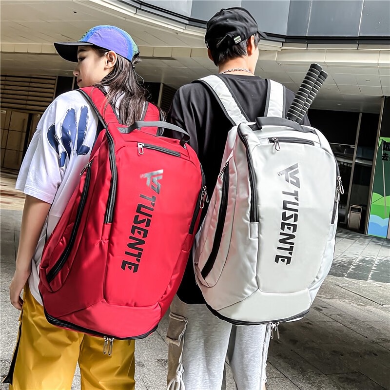 Badminton Bag Backpack Women Men Sports Large Capacity Tennis Bag ...