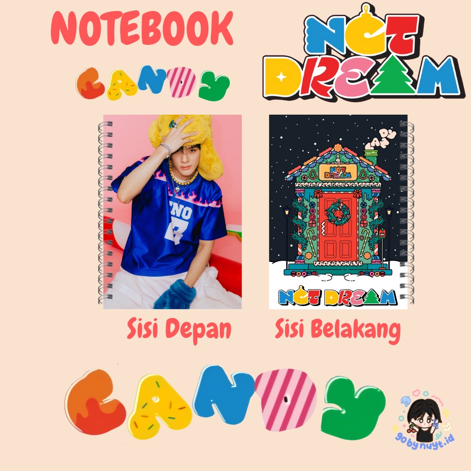 Notebook A6 NCT DREAM CANDY BEATBOX GLITCH MODE - FANKIT NCT DREAM ...