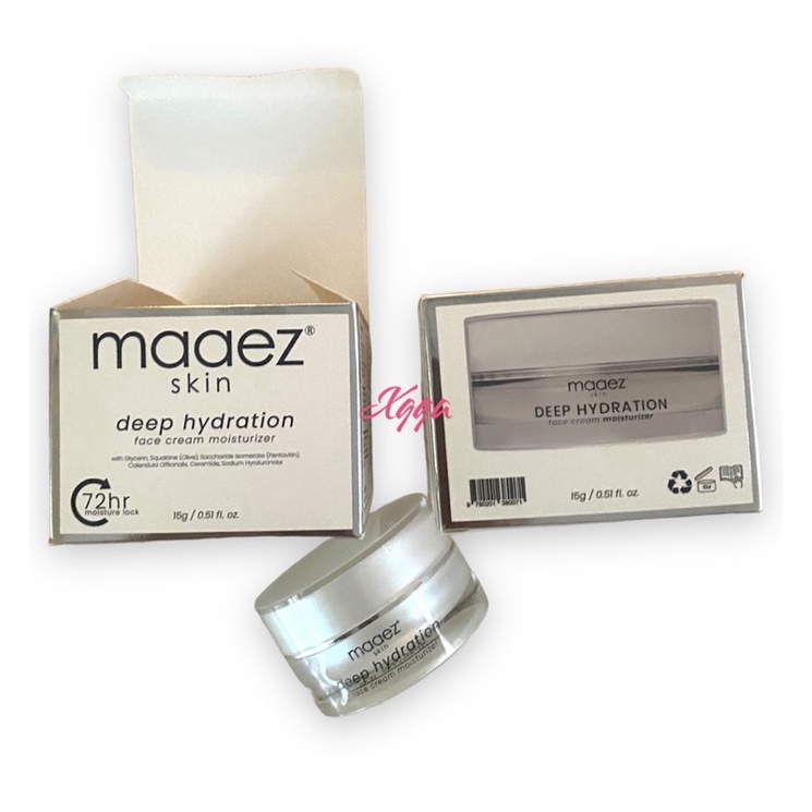 MAAEZ SKIN Deep Hydration Face Cream daily Moisturizer | Shopee Singapore