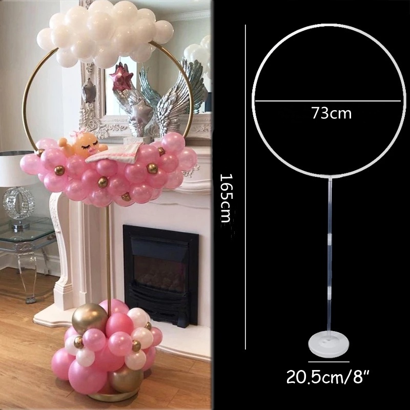1 Set Balloon Arch Balloons Stand Balloons Round Hoop Holder for Baby ...