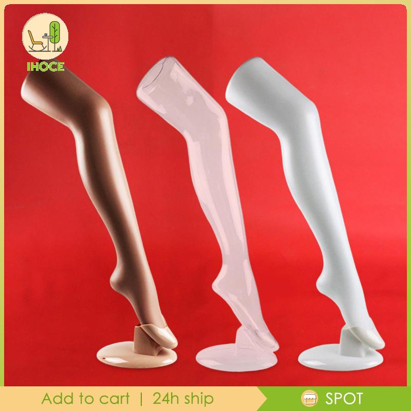[Ihoce] Standing Display Mannequin Leg Display Socks Tool for Shop ...