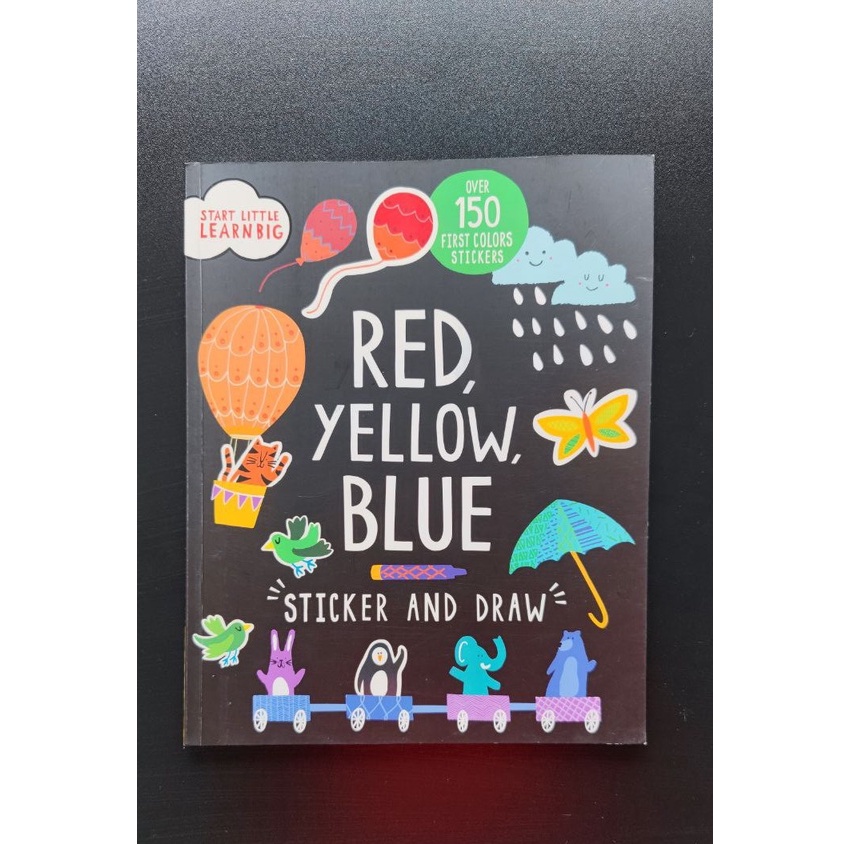 Start Little Learn Big: Red, Yellow, Blue With Over 150 First Shapes ...