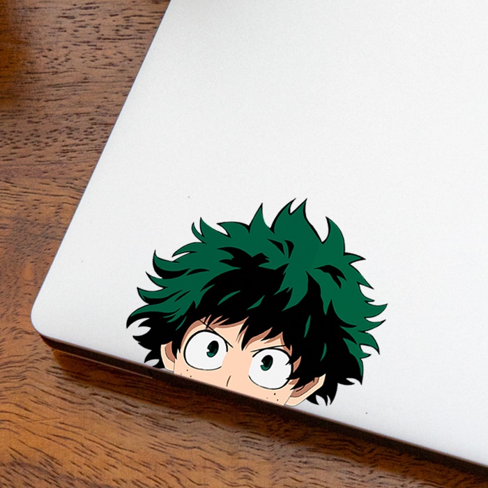 Vinyl Waterproof Laminated Deku Peeker Sticker | Krio Stickers | My ...