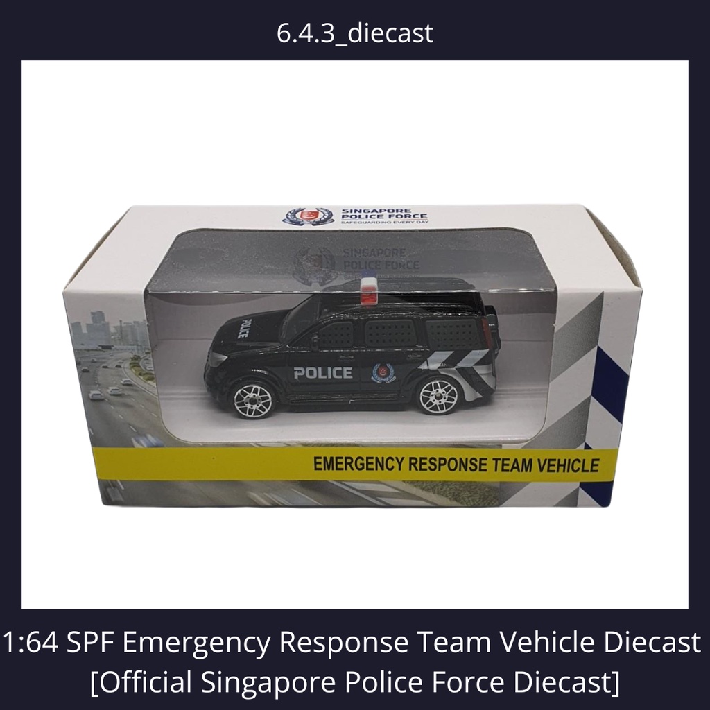 [Local Stock] 1:64 SPF Emergency Response Team Vehicle Diecast ...