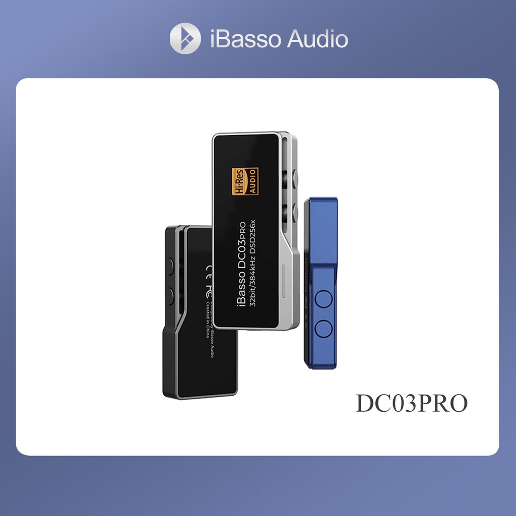 ibasso DC03 PRO Decoding Earphone Amplifier Type-C To 3.5mm Dual ...