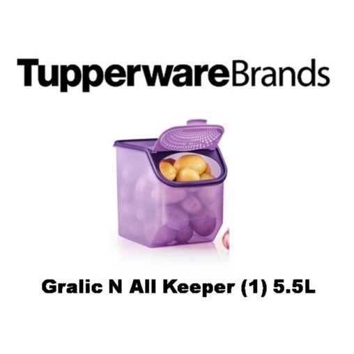Tupperware Garlic Keeper 5.5L 1pc OR Garlic Keeper 3.0L (1pc) OR 2pcs ...