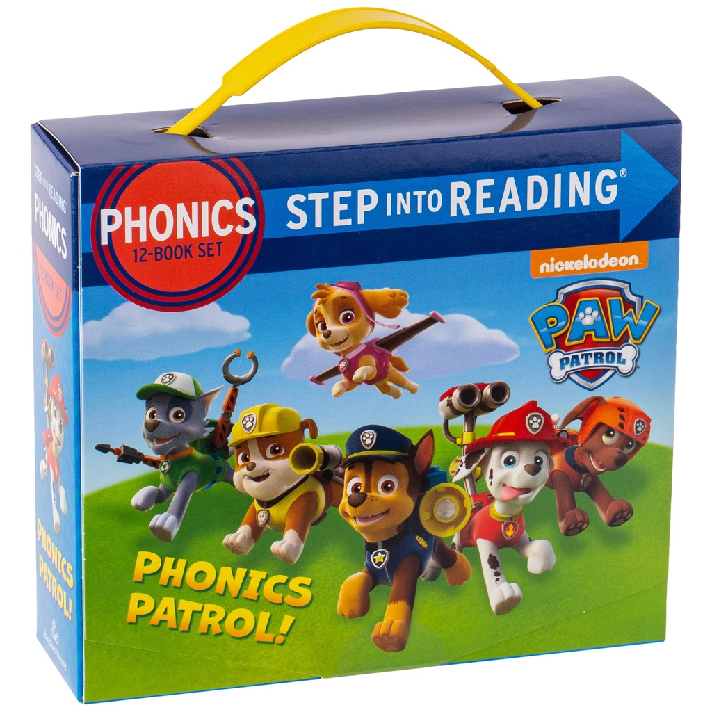 Paw Patrol Phonics Box Set (PAW Patrol) (Step into Reading): 12 Books in 1 | Shopee Singapore