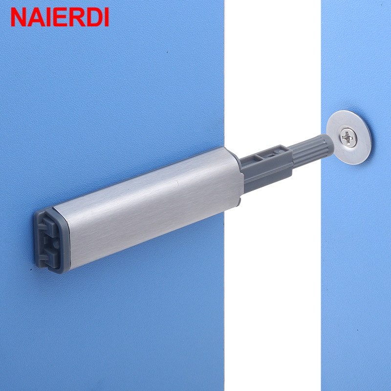 10PCS NAIERDI Door Stopper Cabinet Catches Stainless Steel Push to Open ...