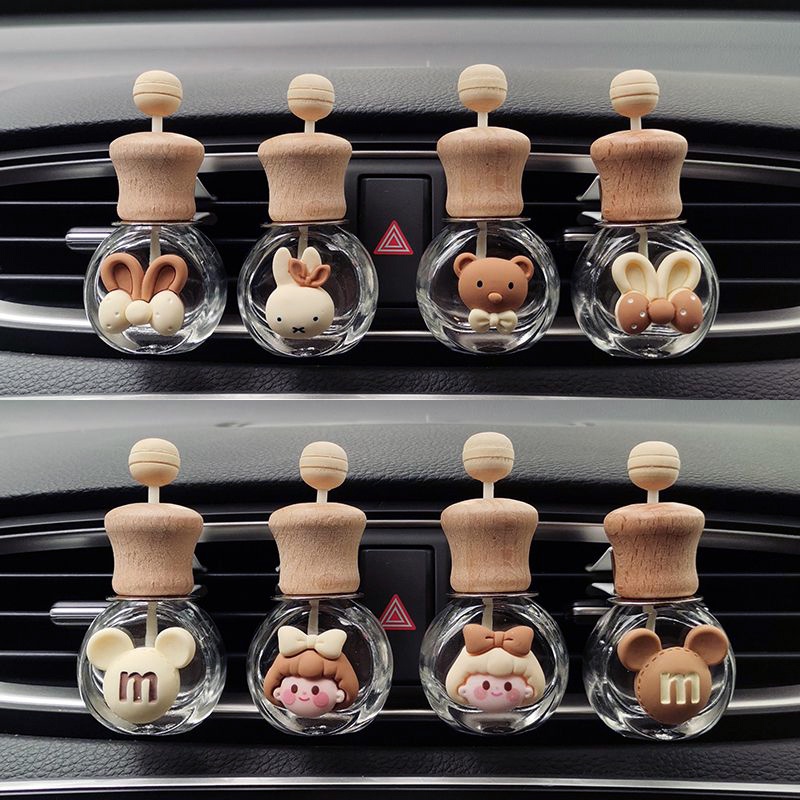 Car Air Freshener Air Outlet Freshener Diffuser Fragrance Bottle Clip ...