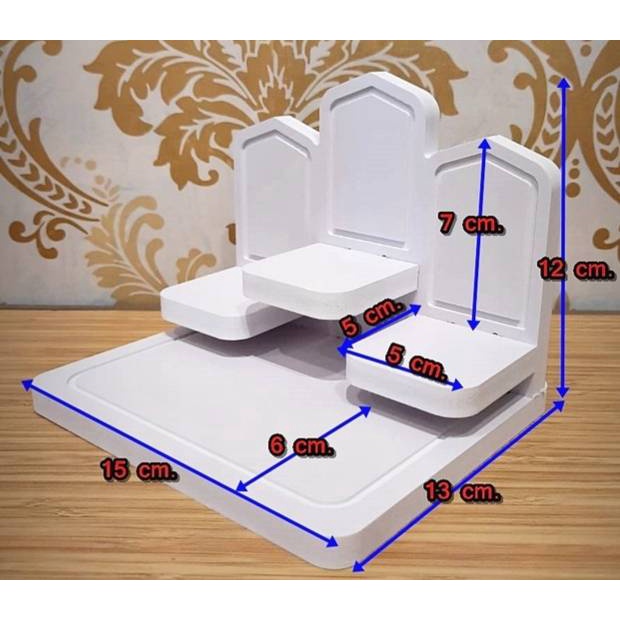 A Thailand White Phnom Penh Shelf Small Altar Table Amulet Table Buddha ...