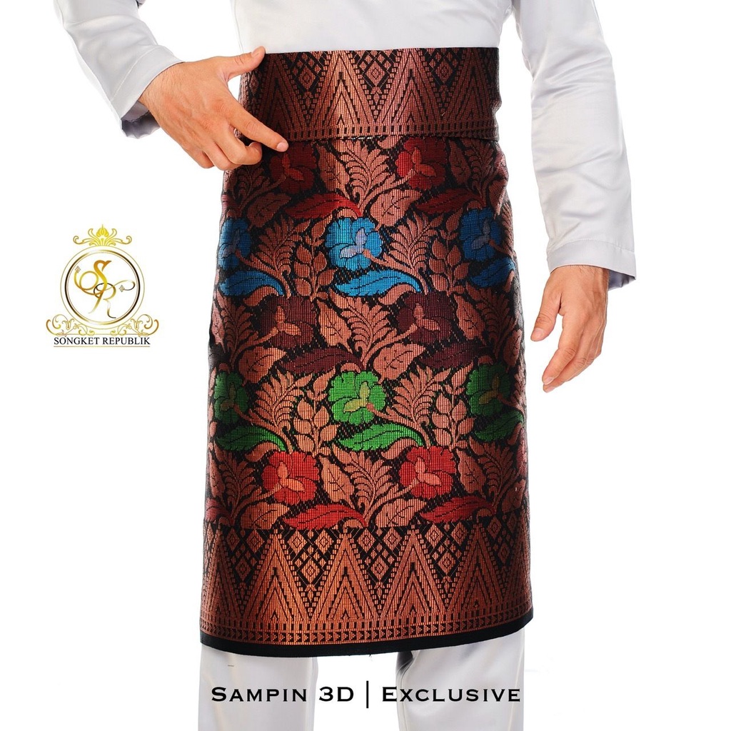 Sampin Tenun 3D Exclusive (2.25 Meter X 36 Inch) | (qk) | Shopee Singapore