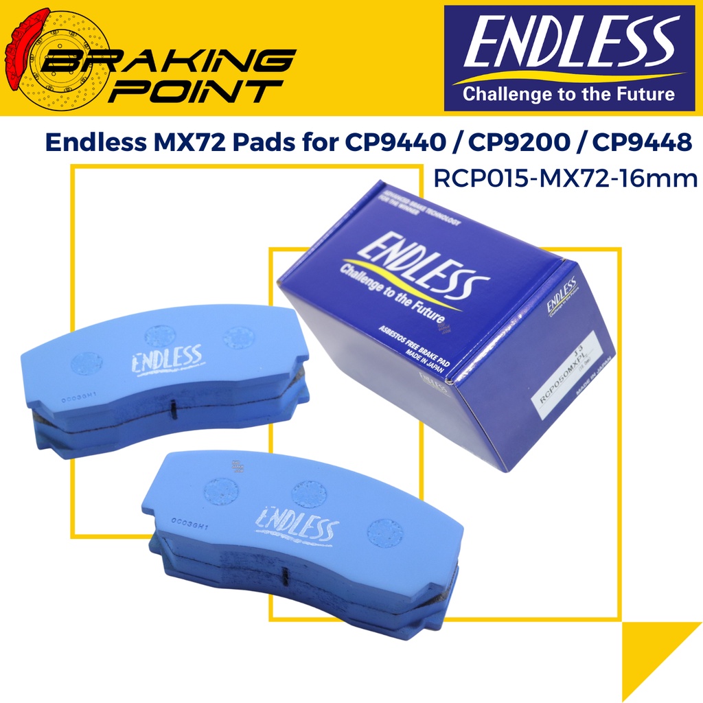 Endless CCRG Brake Pad for CP9440 CP9448 CP9200 | Shopee Singapore