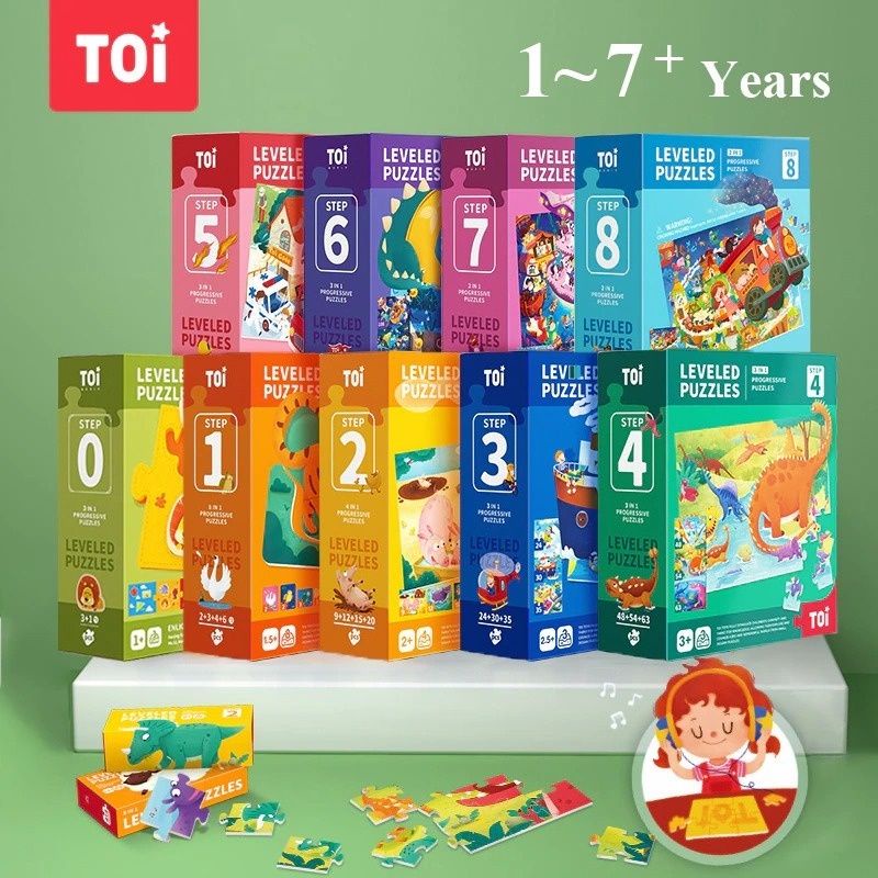 TOI Puzzle Award Winning Levelled Jigsaw Puzzle Educational Toy For ...