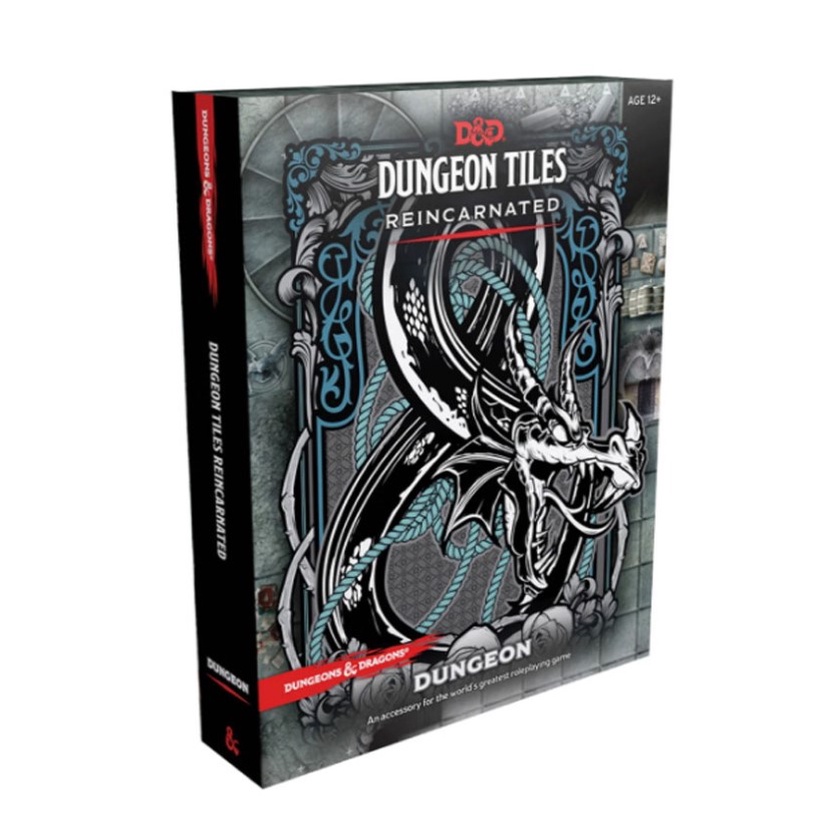 Dungeons & Dragons Dungeon Tiles Reincarnated - The Dungeon | Shopee ...