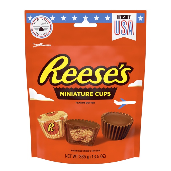 🇺🇸 Reese's, Miniatures Milk Chocolate Peanut Butter Cups Candy, Individually Wrapped, Gluten ...