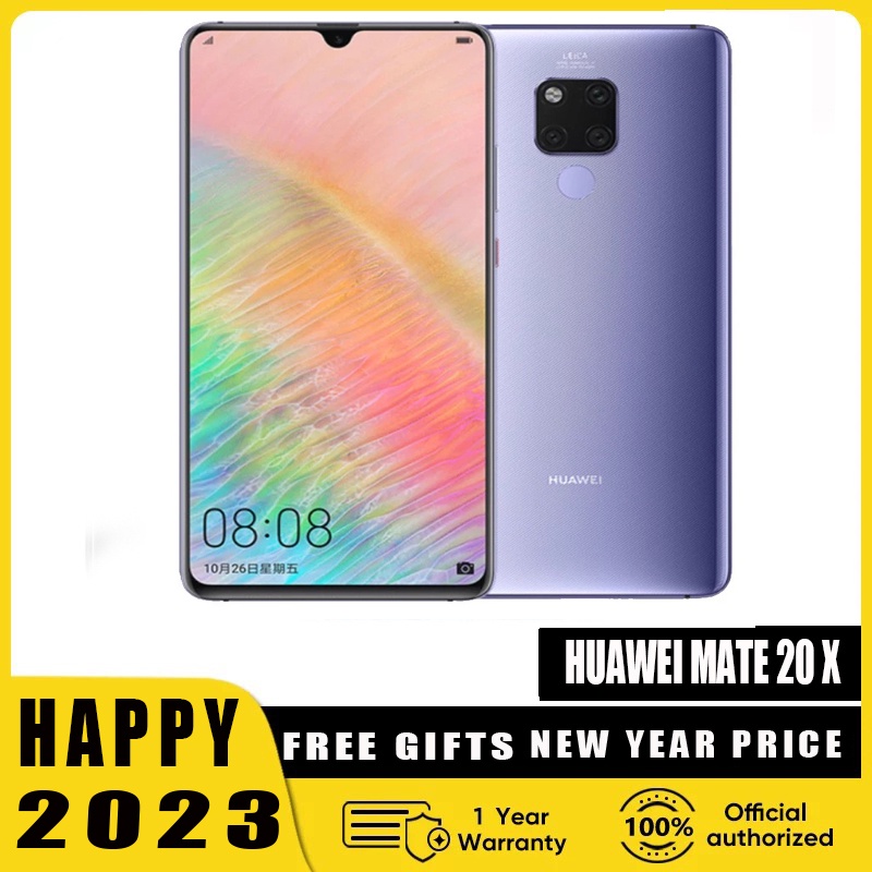 [95%New ] Global Rom HuaWei Mate 20 X 4G LTE Mobile Phone Kirin 980 Android 9.0 7.2" 2K ...