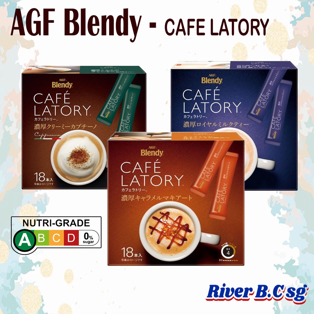 [🇯🇵AGF Instant Coffee] - AGF Cafe Latory 20 Sachets - Import from Japan ...