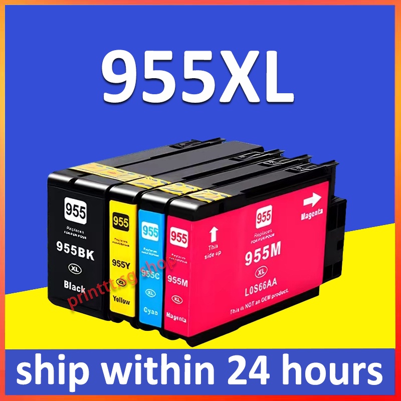 For HP Ink 955 HP 955 XL Ink Cartridge for HP 7720 7730 7740 8710, 8720 ...