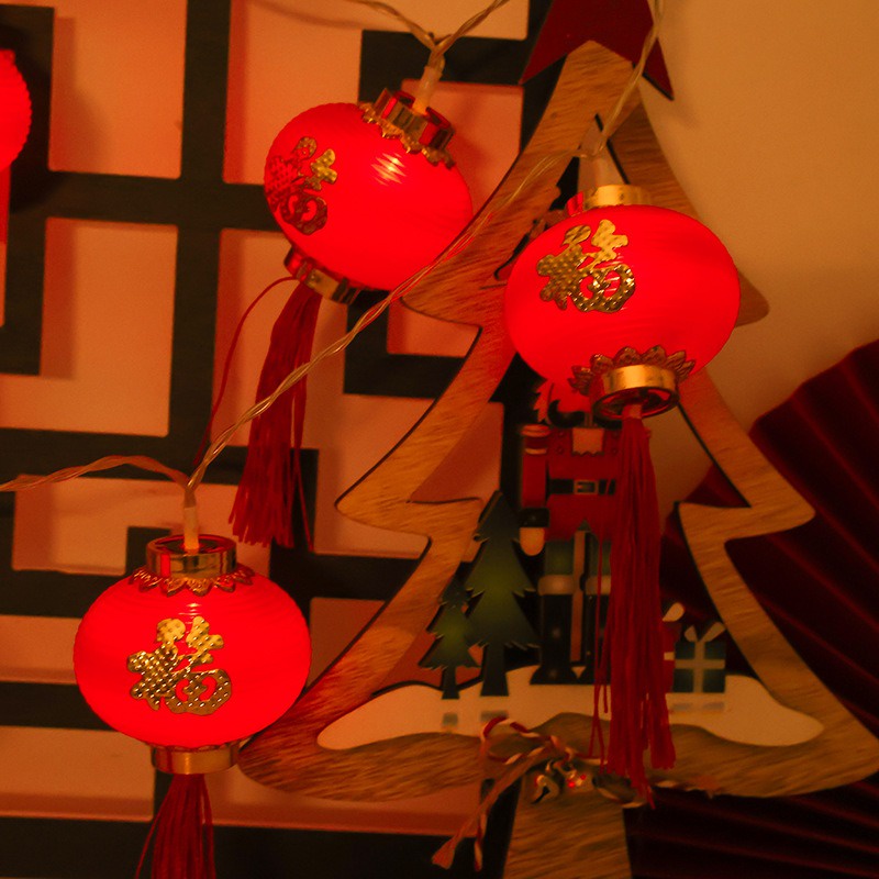 [SG Seller] Chinese New Year Red Lantern LED String Light CNY ...
