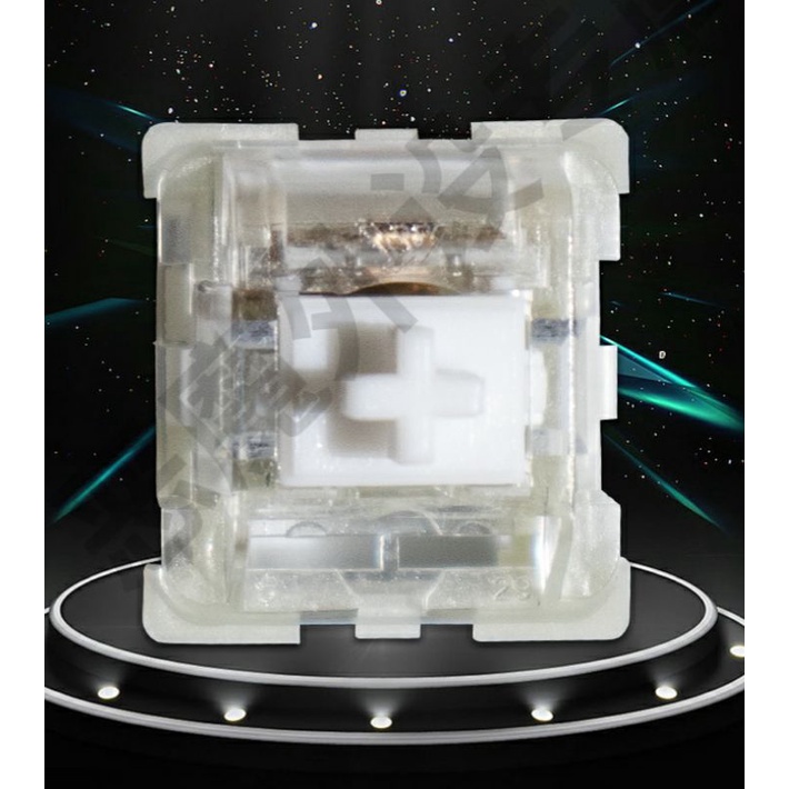 Ktt Kang White V3 Linear 3 PIN 58g mechanical keyboard switch | Shopee ...