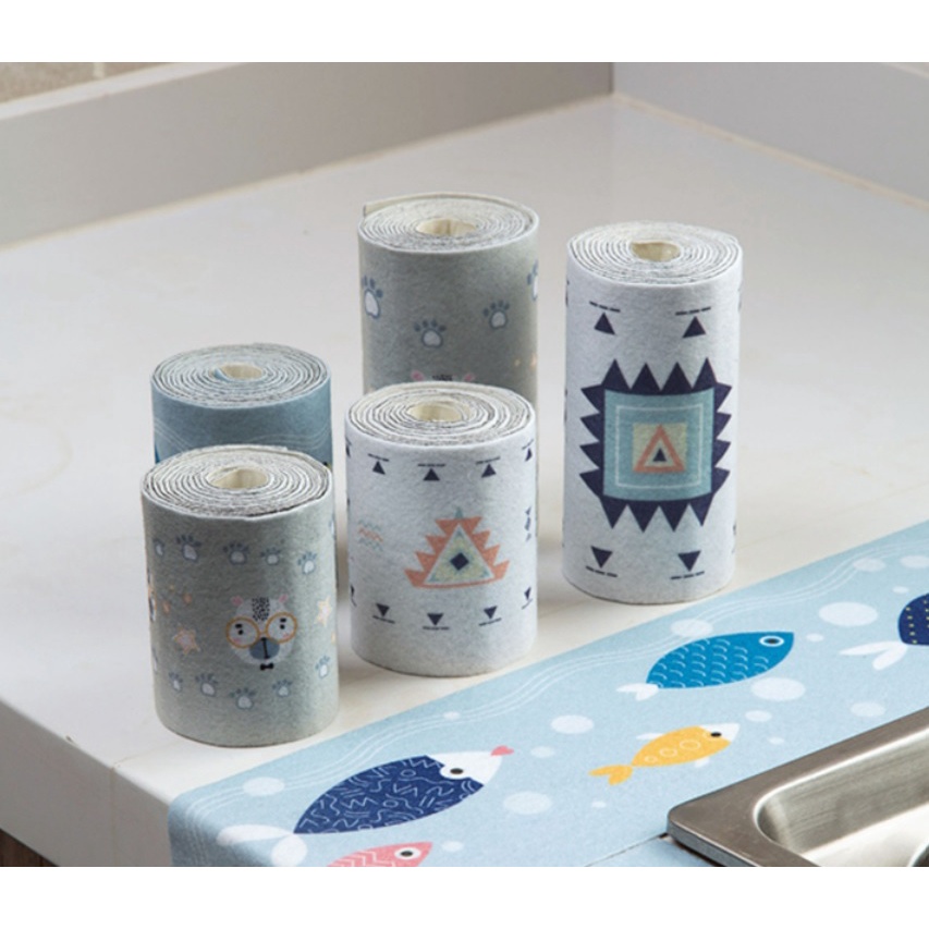 Self-adhesive sink countertop waterproof stickers (2 Roll Set) | Shopee ...