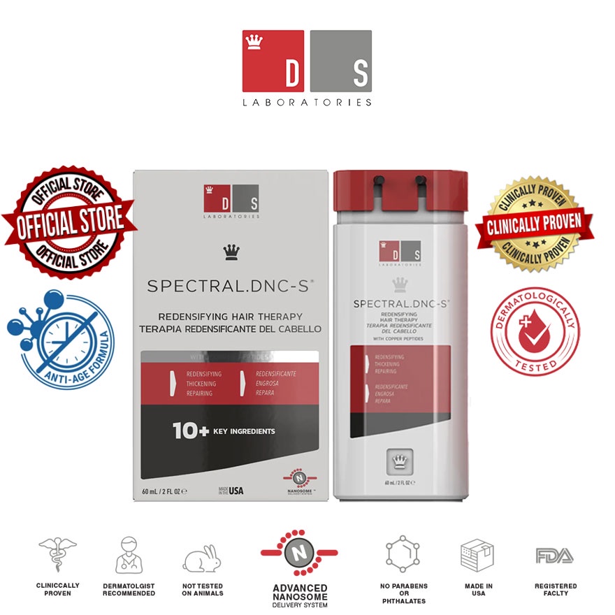 DS Laboratories Spectral.DNC-S® Extra Strength Hair Density + Gray ...