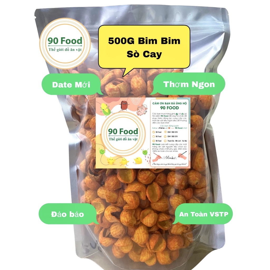 Spicy Scallop Snack 90 Food Zip bag 500G crispy and delicious ...