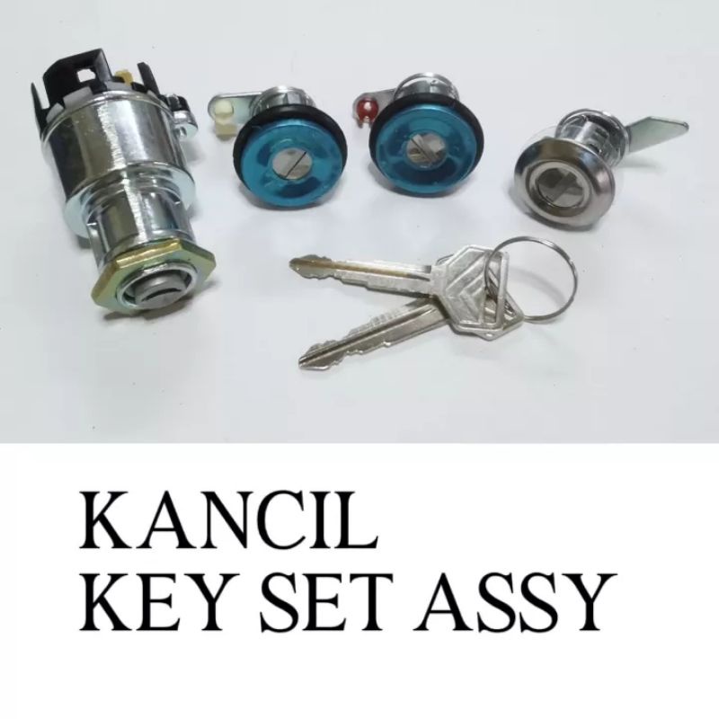 PERODUA KANCIL KEY SET ASSY (FULL SET) | Shopee Singapore