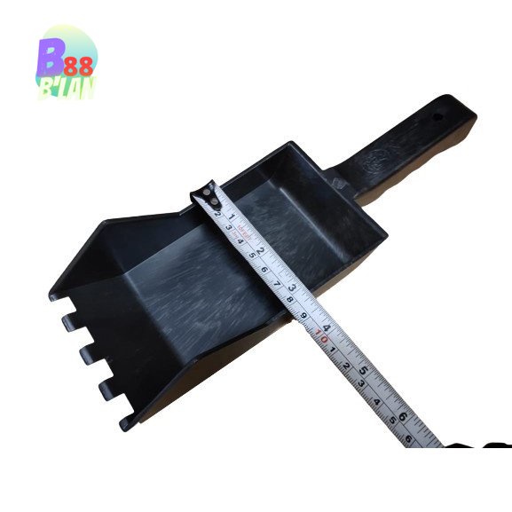 HITAM Light Brick Cement Spoon TROWEL Black PVC Brick Spoon 3 inch 4 ...