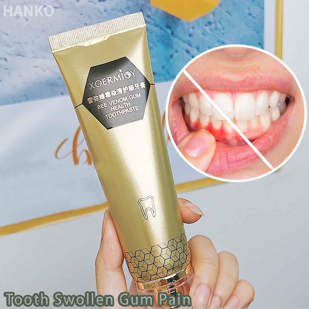 HANKO Bee venom toothpaste Whitening teeth bodyaid ubat gigi pemutih ...