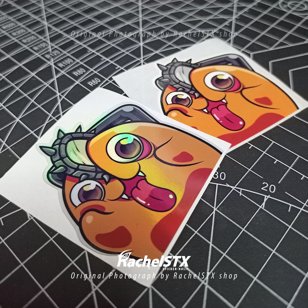 POCHITA anime peeker sticker chainsawman cute sticker anime sticker ...