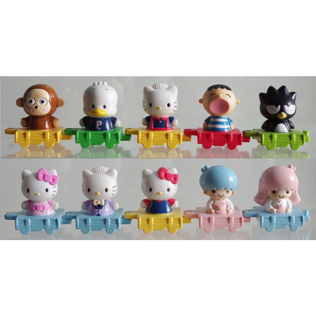 Sanrio Nestle Wonder Cup Miniature Model Mini Figures 10 Trailer ...
