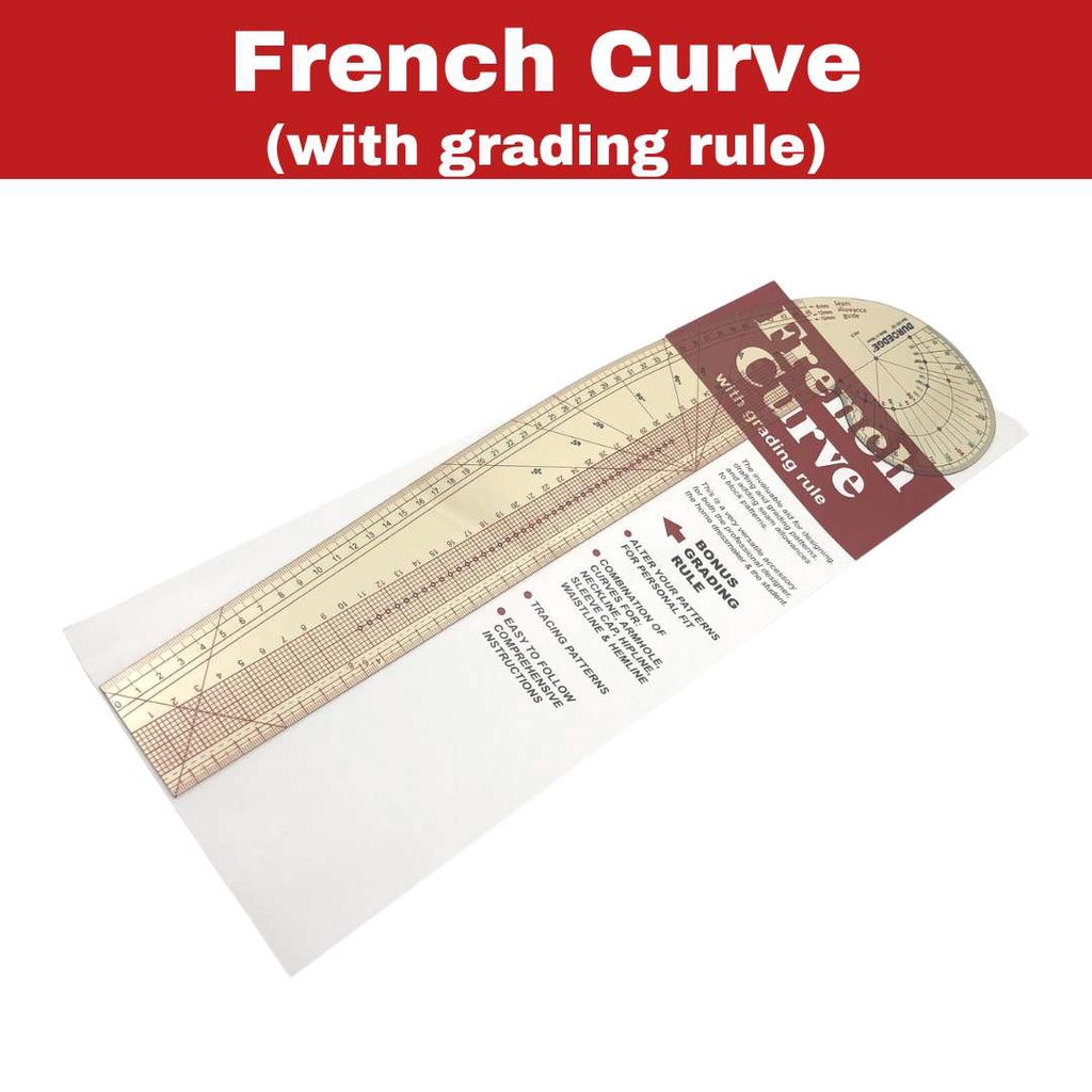French Curve Ruler For Sewing | Shopee Singapore