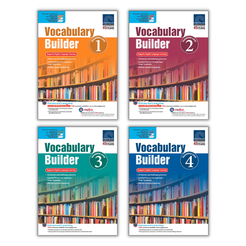 Vocabulary Builder Secondary Level 1-4 | Skill-based | Secondary ...