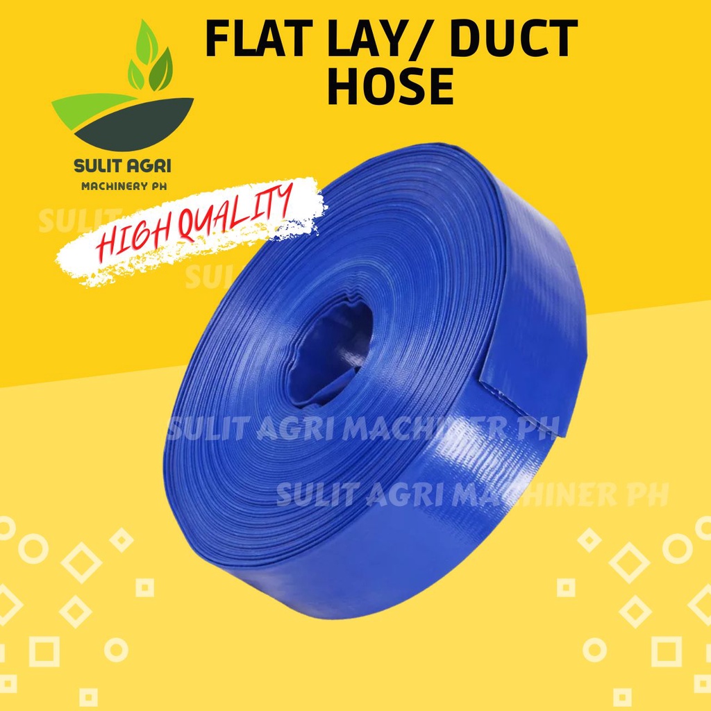 2" 3" 4" Water Pump Duct Flat lay Irrigation Water Hose Garden Farming ...
