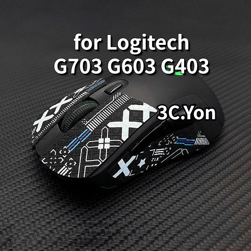 Mouse Skin Anti-Slip Side Grips For Logitech G703 G603 G403 Wireless ...